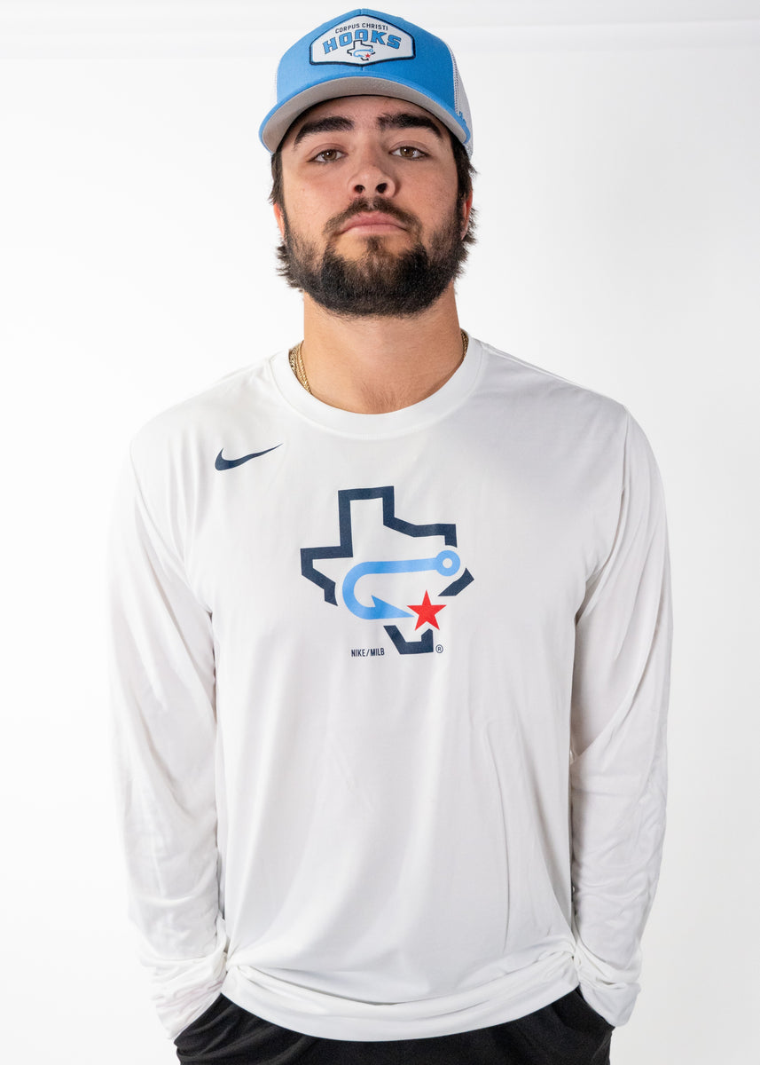 Nike - Long Sleeve T Legend - White – Corpus Christi Hooks